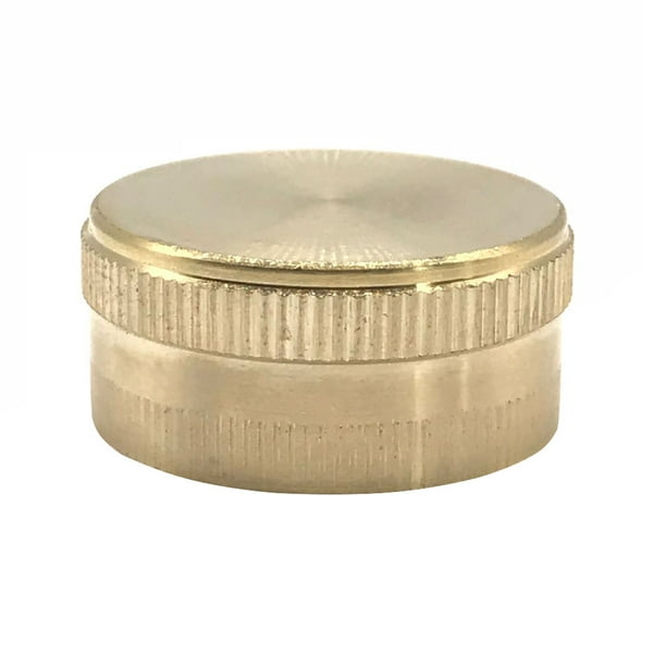 Garden Hose Closing Thread Brass Plug End Cap Bouchon Tuyau Arrosage Spigot Valve Female 2 Pcs ...