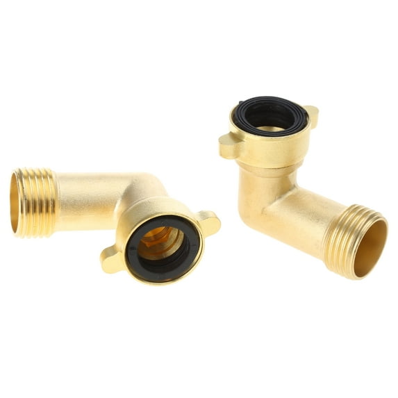 Garden Hose Connector 90 Degree Water Pipe Bend Joint Garden Hose Elbow ...