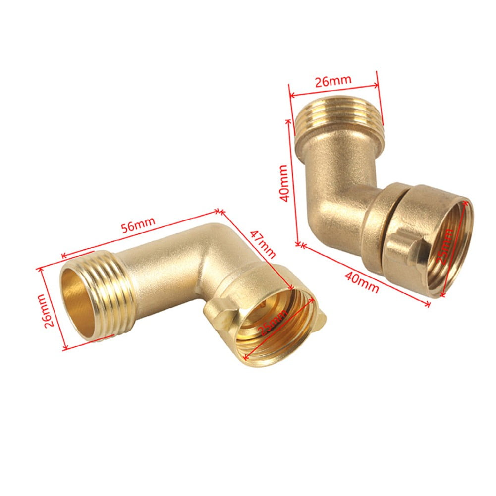 Garden Hose Elbow Fitting 90 Degree Brass Fitting Hose Elbow For Rv ...