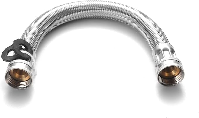 Garden Hose Extender Stainless Steel Water-Inlet Hose 2FT - Walmart.com