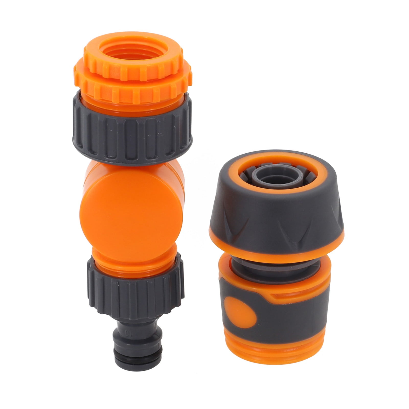 Garden Hose Faucet Adapter for 1/2 Inch and 3/4 Inch Hoses, Quick ...