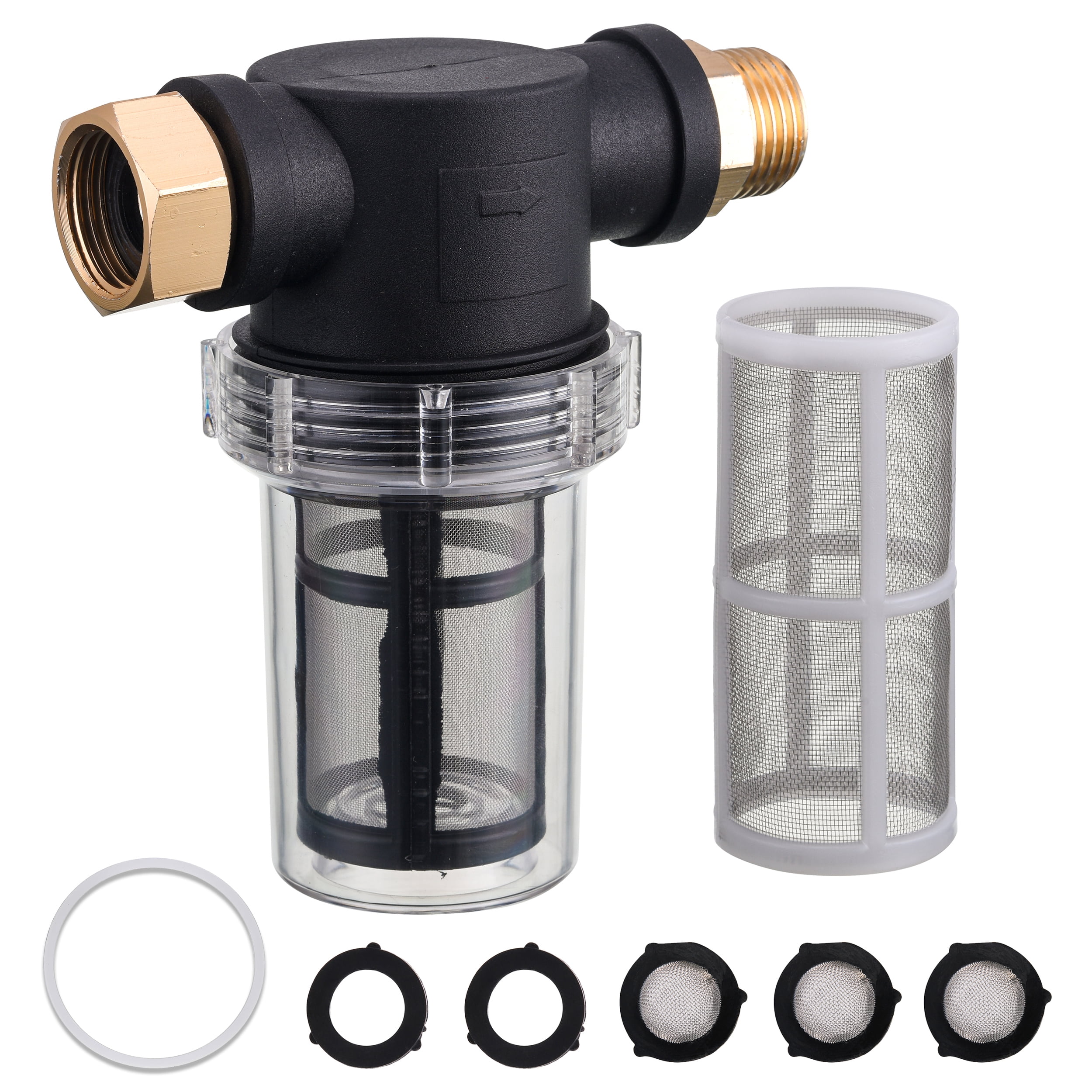 Garden Hose Filter, Sediment Filter Attachment for Pressure Washer ...