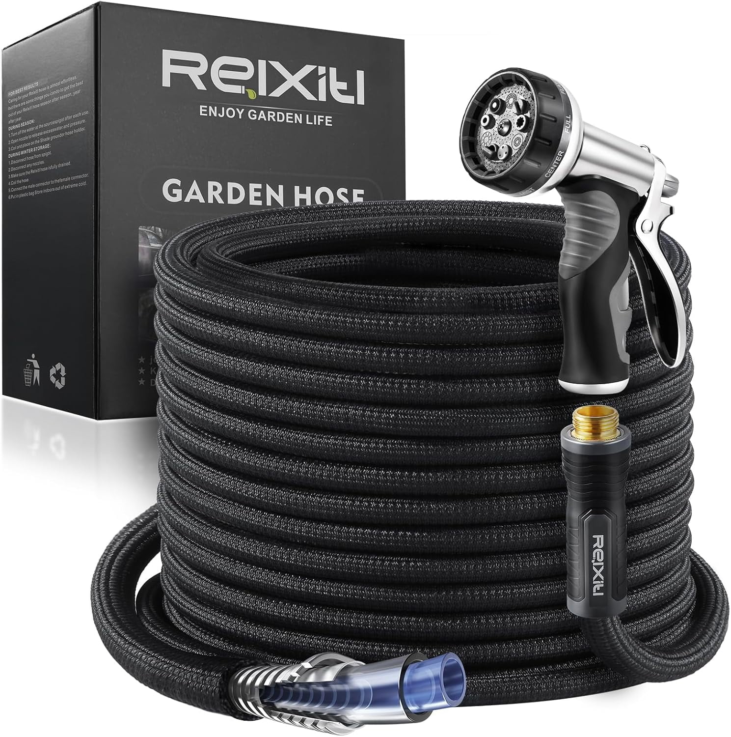 Garden Hose, Flexible Water Hose, Ultra Lightweight Non-Expanding hose ...