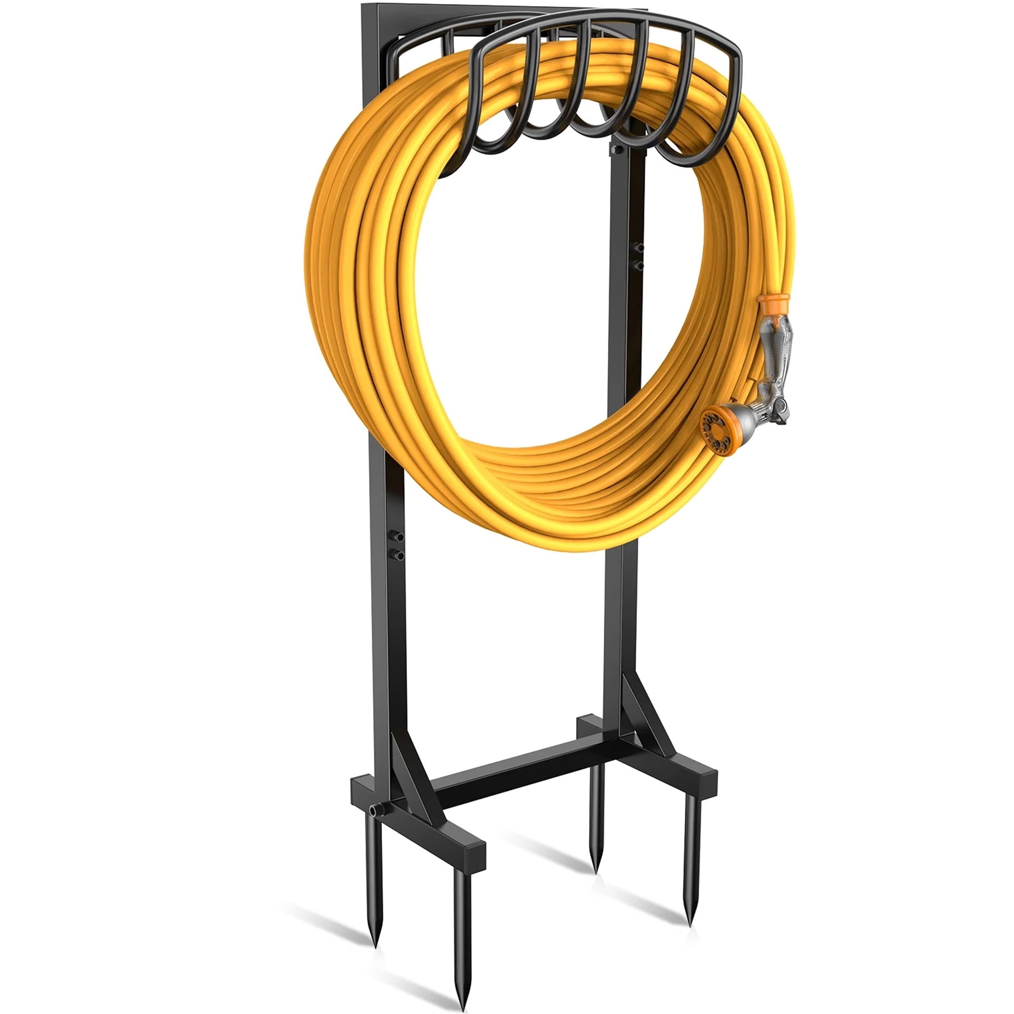 Garden Hose Holder Freestanding, Heavy Duty Metal Water Hose Reels for ...