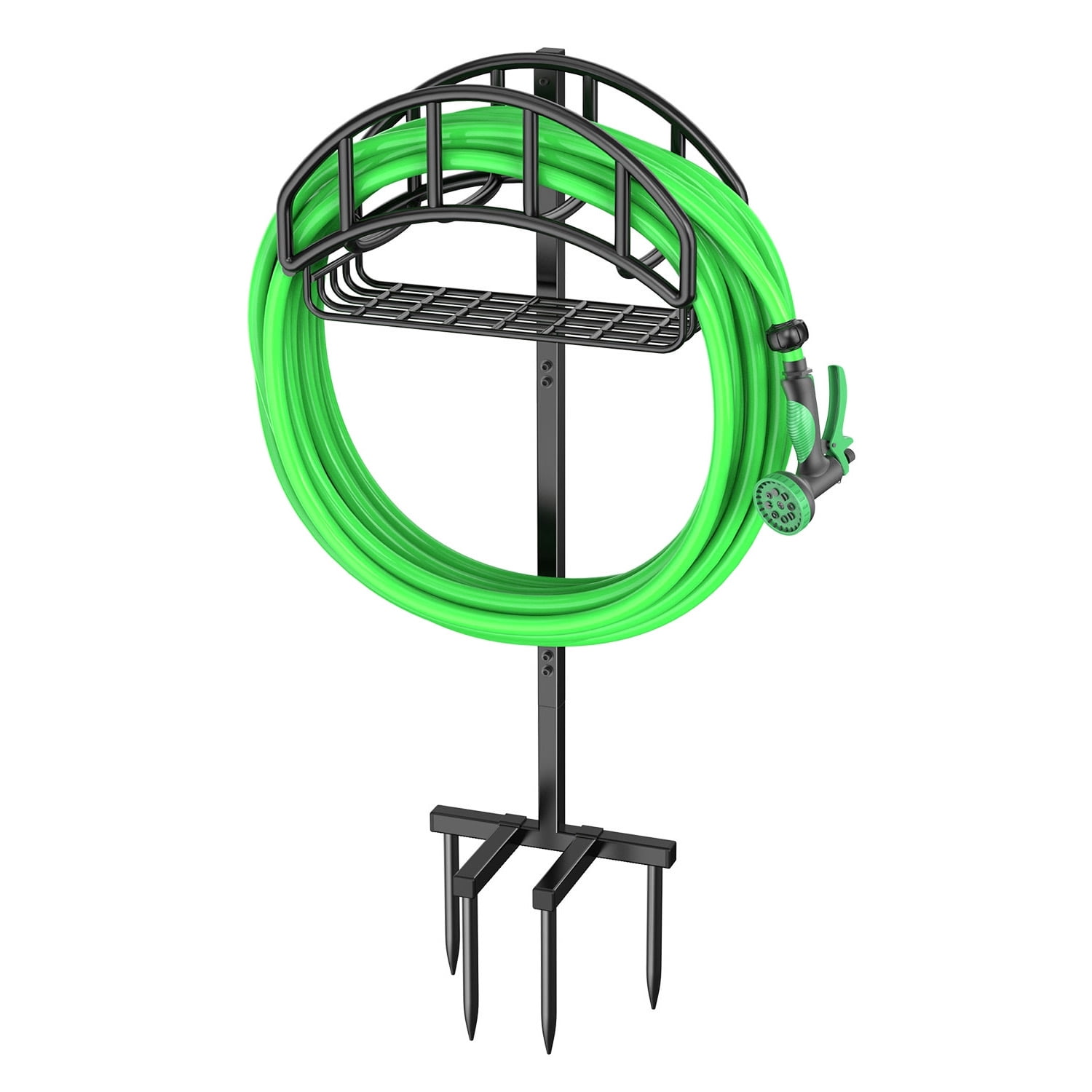 Freestanding Garden Hose Holder, Heavy Duty Reel Water Hose Stand with ...