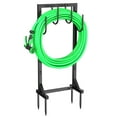 Younik Freestanding Garden Hose Holder, Heavy Duty, Rustproof, Holds ...