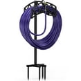 Garden Lawn Hose Holder, Freestanding Metal Water Hose Storage, Heavy ...
