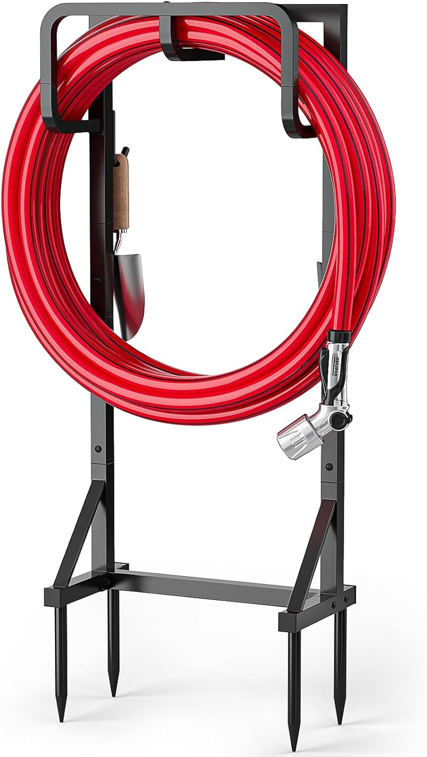 Garden Hose Holder, Freestanding Water Hose Holder for Outside ...