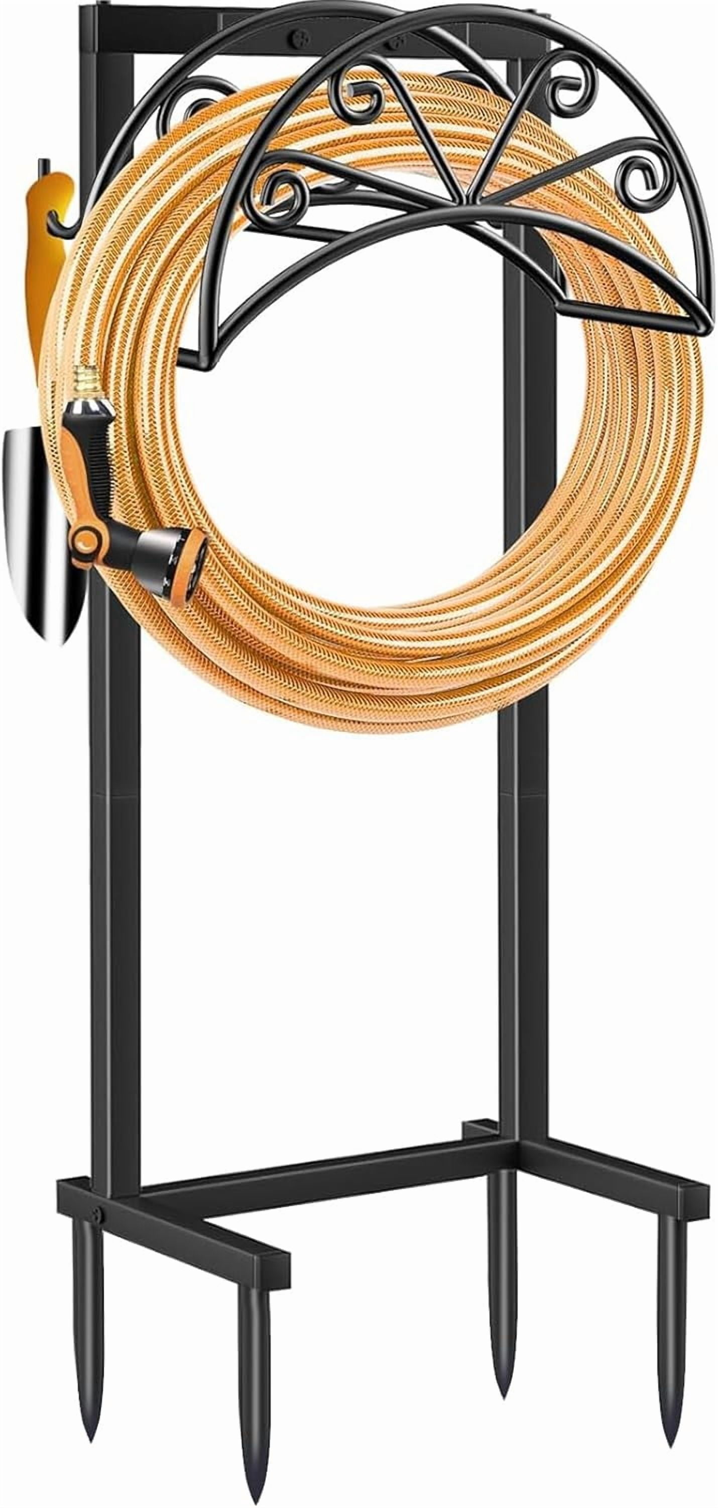 Garden Hose Holder Heavy Duty Water Hose Holder Holds 160 FT Hoses ...