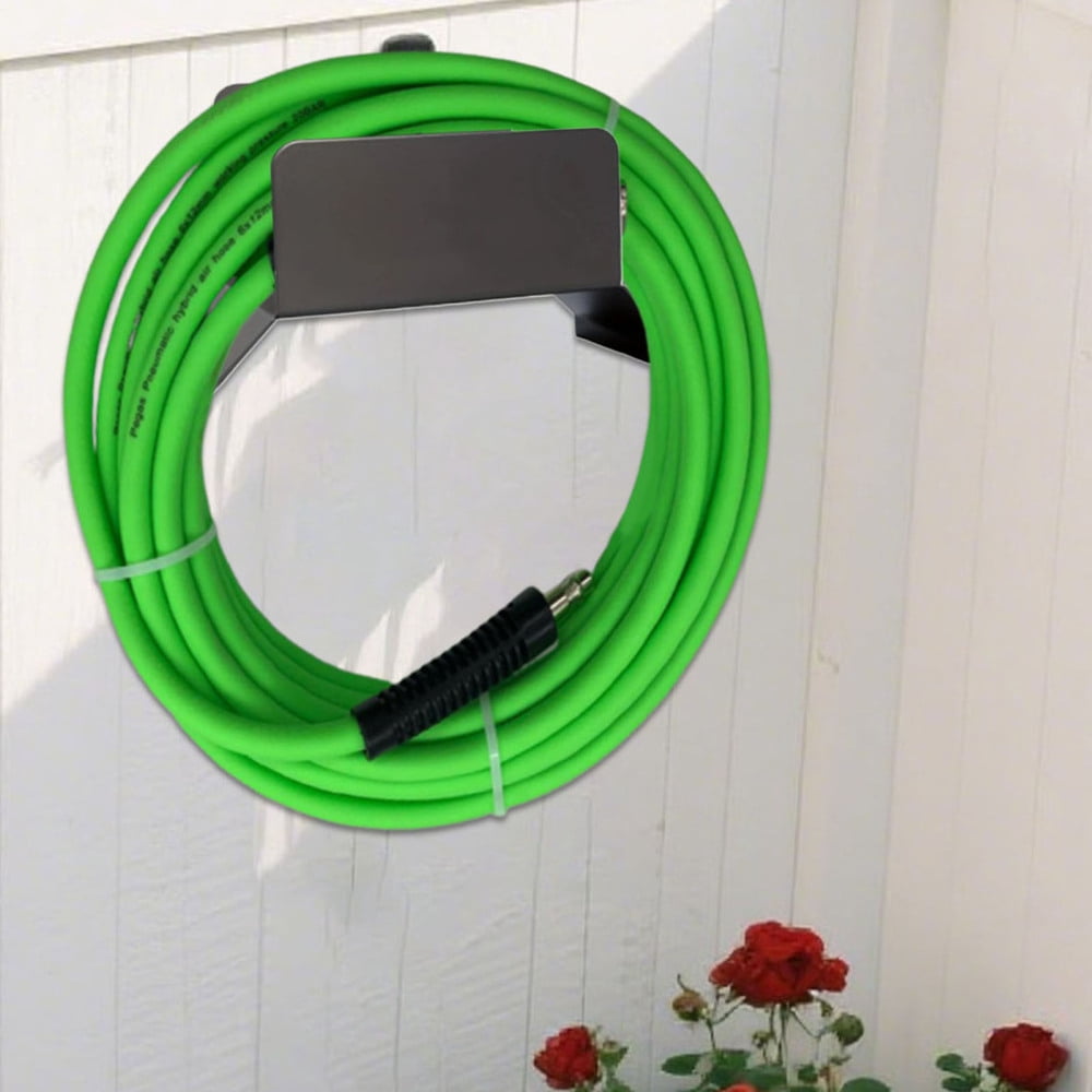 Garden Hose Holder | Iron Wall-mounted Garden Hose Organizer | Multi ...