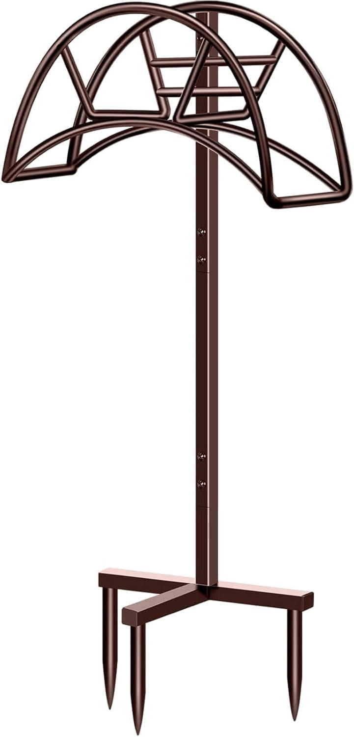 Garden Hose Holder Spikes Garden Hose Reel Hose Stand Upgraded Water ...