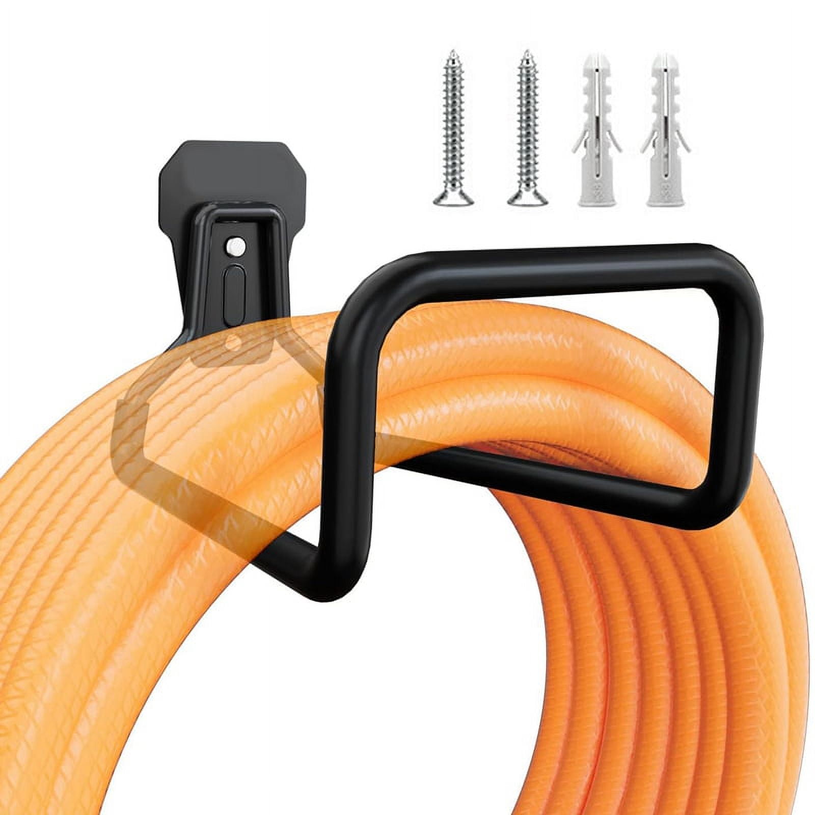Garden Hose Holder Wall Mount, Duty Water Hose Hanger for Outside ...