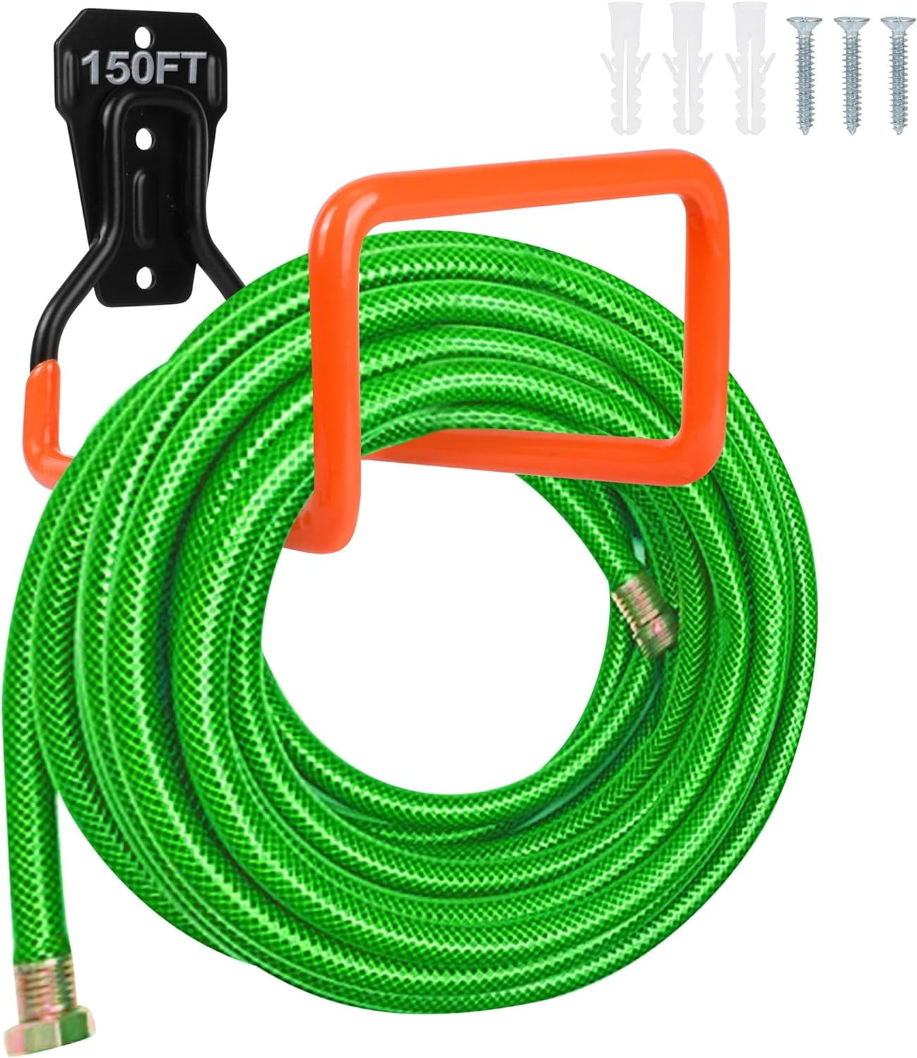 Garden Hose Holder Wall Mount Heavy Duty Garden Hose Hanger Free ...