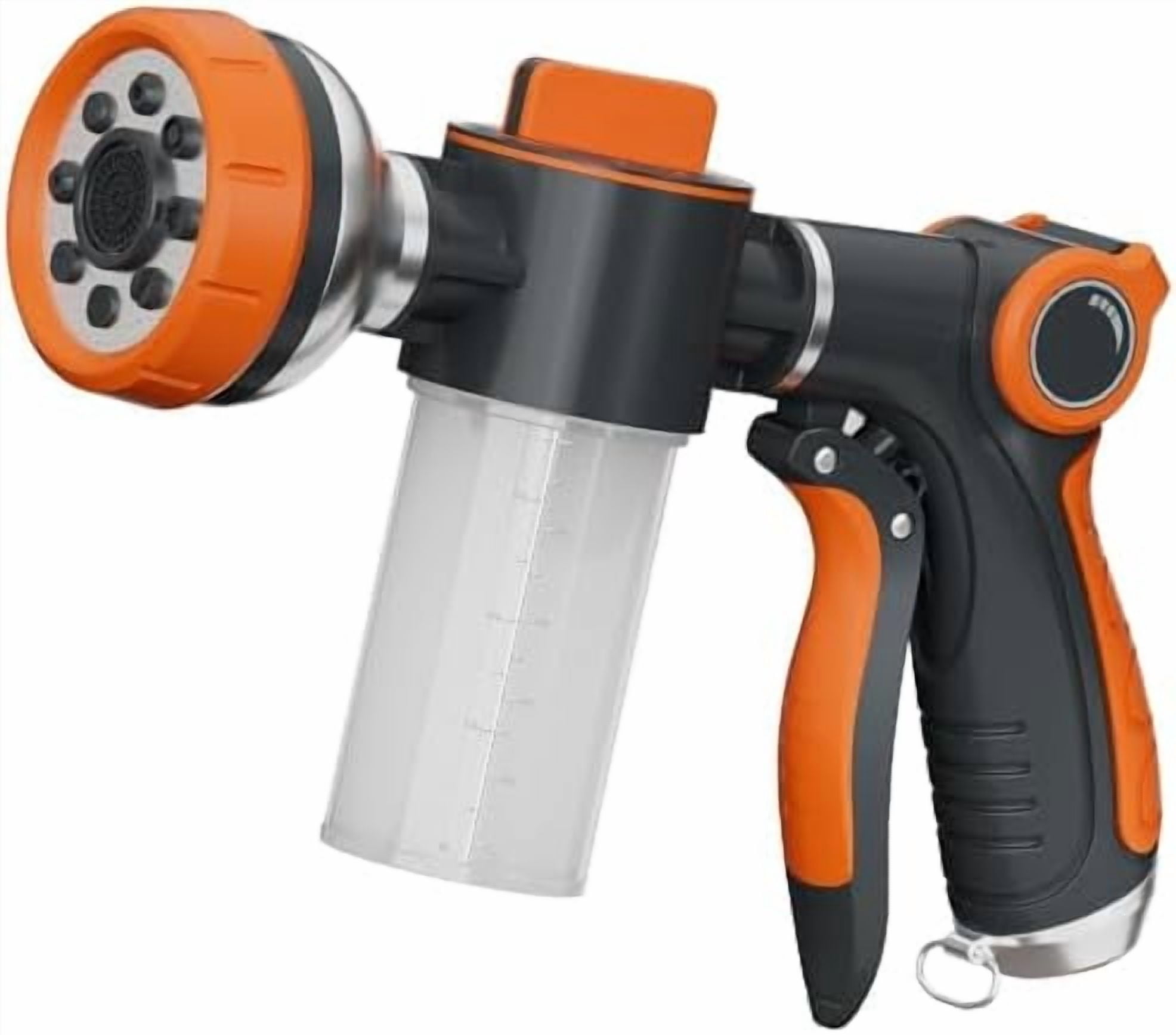 Garden Hose Nozzle,8 Patterns Hose Sprayer High Pressure,Heavy Duty Dog ...