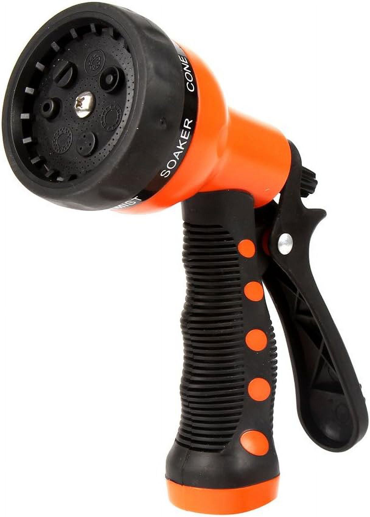 Garden Hose Nozzle Hand Sprayer 7 Pattern High Pressure Watering ...