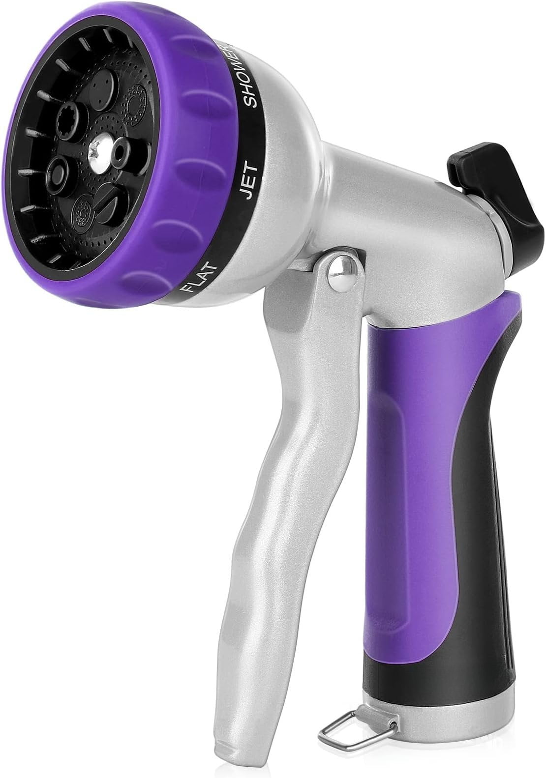 Garden Hose Nozzle, Water Hose Nozzle with 7 Adjustable Patterns, High ...