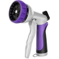 Garden Hose Nozzle, Water Hose Nozzle with 7 Adjustable Patterns, High ...