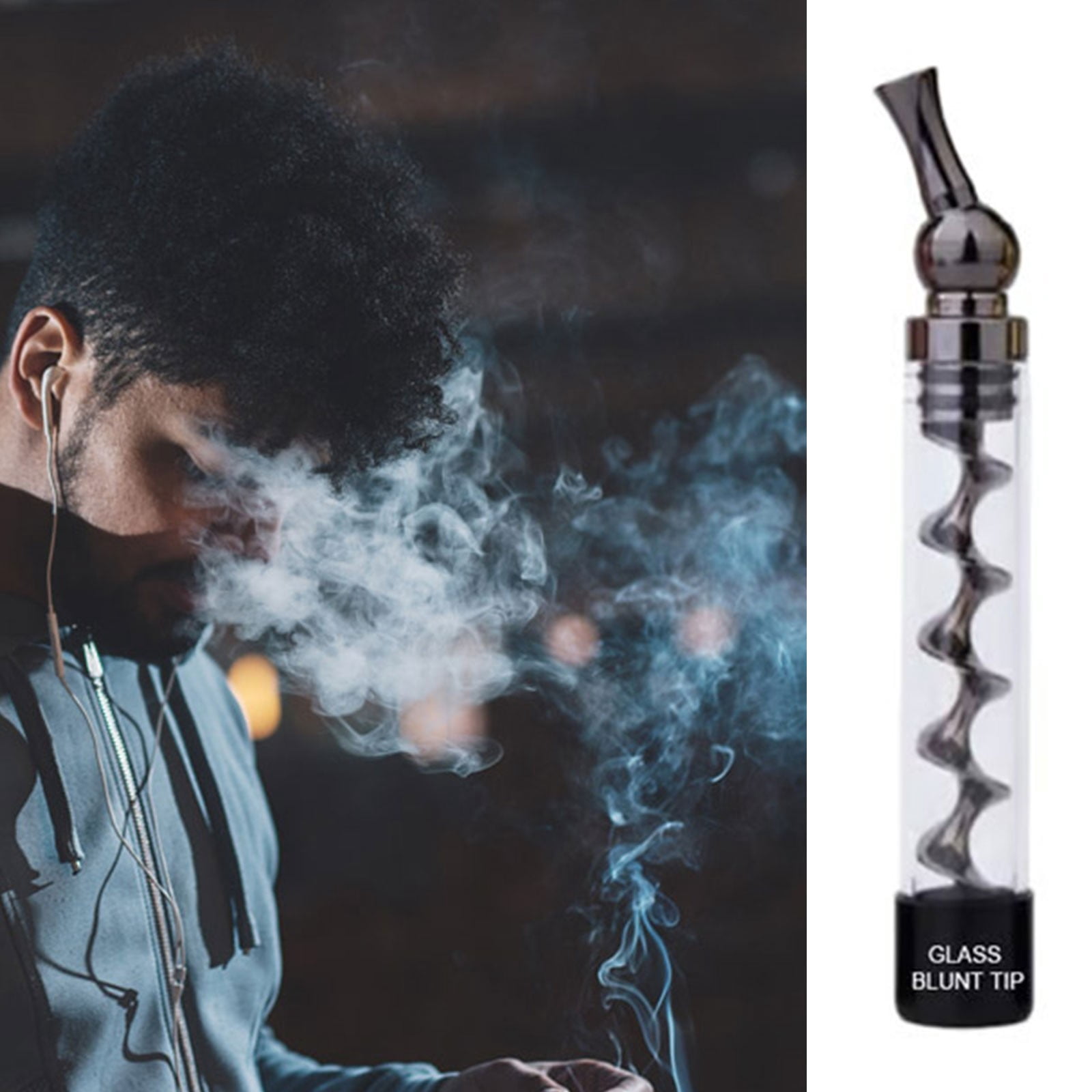Garden Hose Nozzles Spray Atomizer Nozzles Portable Glass Blunt 7P Mini ...
