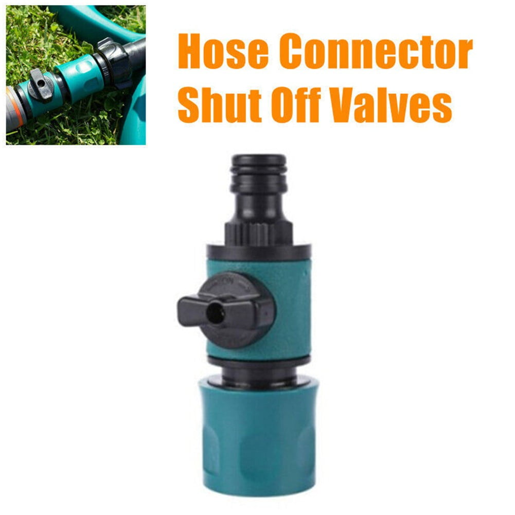 Garden Hose Pipe In Line Tap Shut Off Valve Connect Adaptor Tool Gadget ...