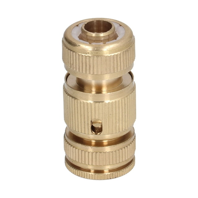 Garden Hose Quick Connect 1 2 Inch Brass Material Removable Wide Range