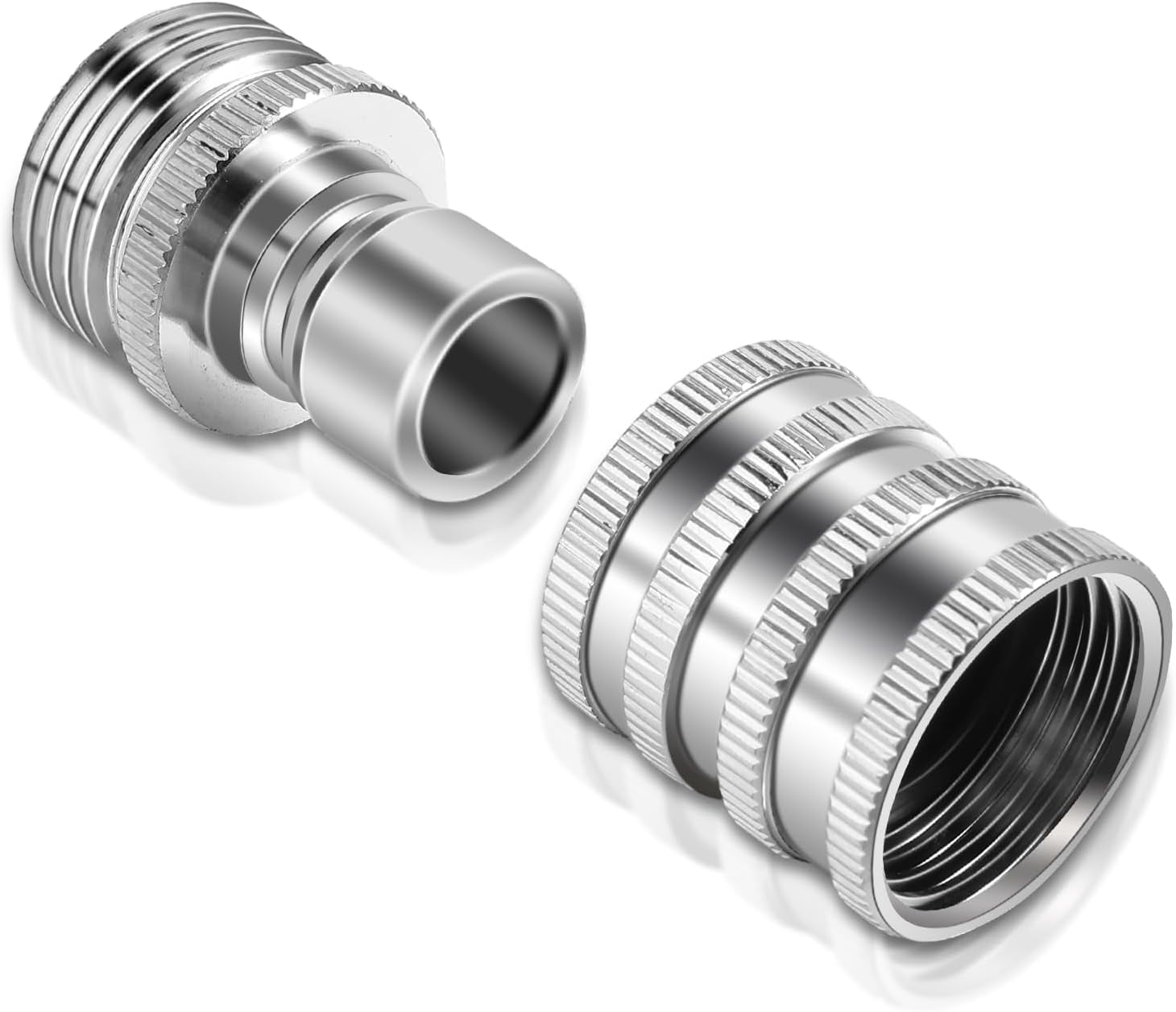 Garden Hose Quick Connect, 1 Pairs/2 Pcs Stainless Steel Garden Hose ...