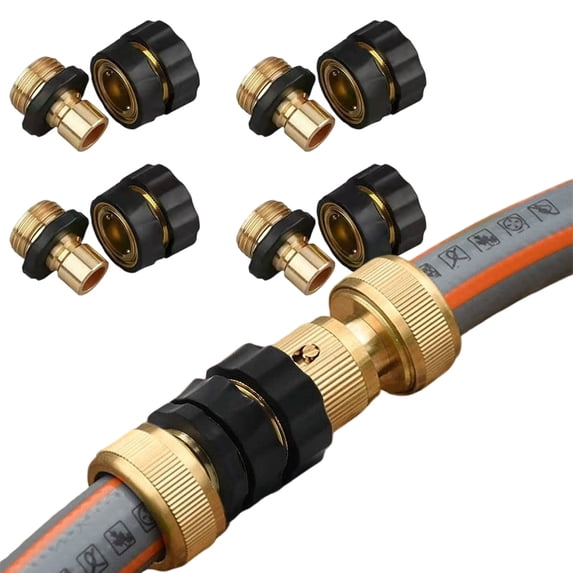 Garden Hose Quick Connect, Quick Connect Garden Hose Fittings, 3/4 Inch ...