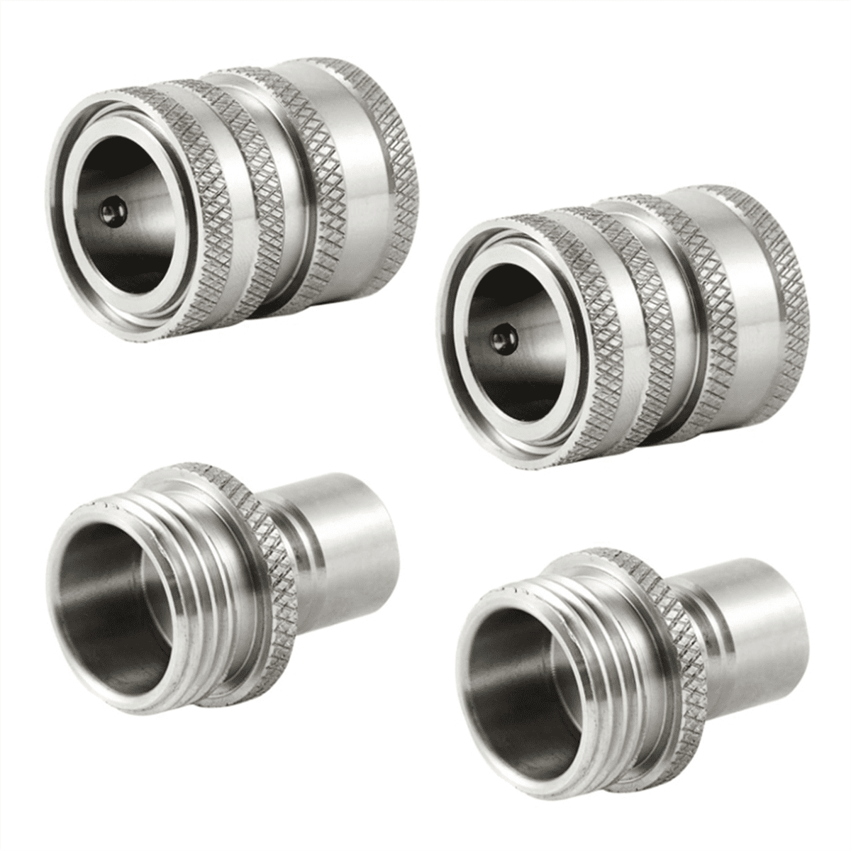Garden Hose Quick Connect Stainless Steel Water Hose Connector 3/4 Inch ...