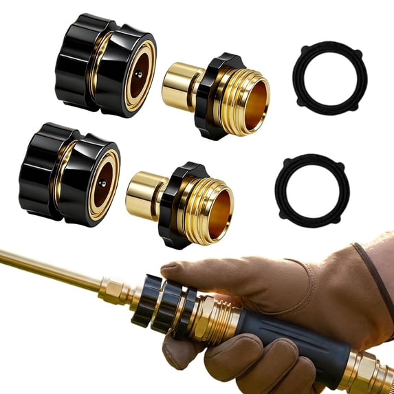 Garden Hose Quick Connector Fittings, 2026 New Water Hose Adapter ...
