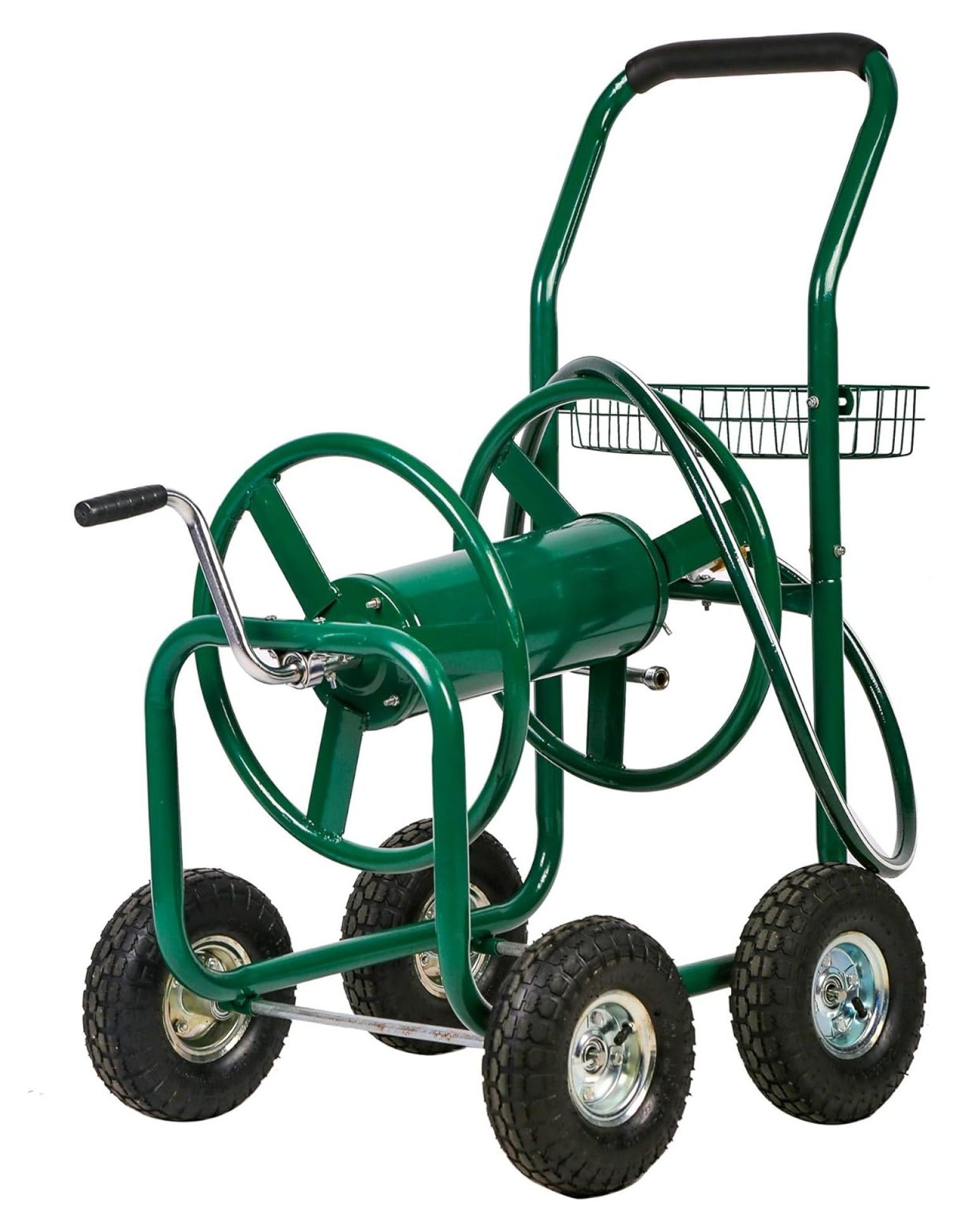 Garden Hose Reel Cart Tools Outdoor Yard Water Truck Heavy DutyWater ...