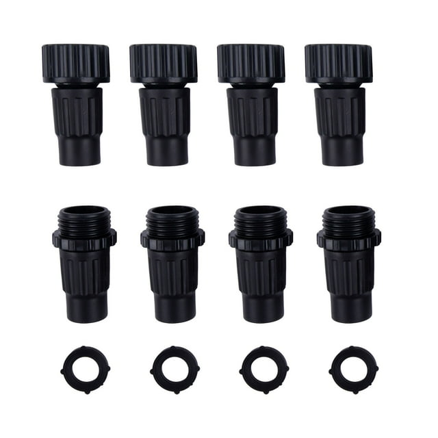 Garden Hose Repair Kit Plastic Hose Connector Male and Female Hose End ...