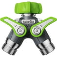 Garden Hose Splitter, 2 Way Heavy Duty Water Y Spigot Splitter with ...
