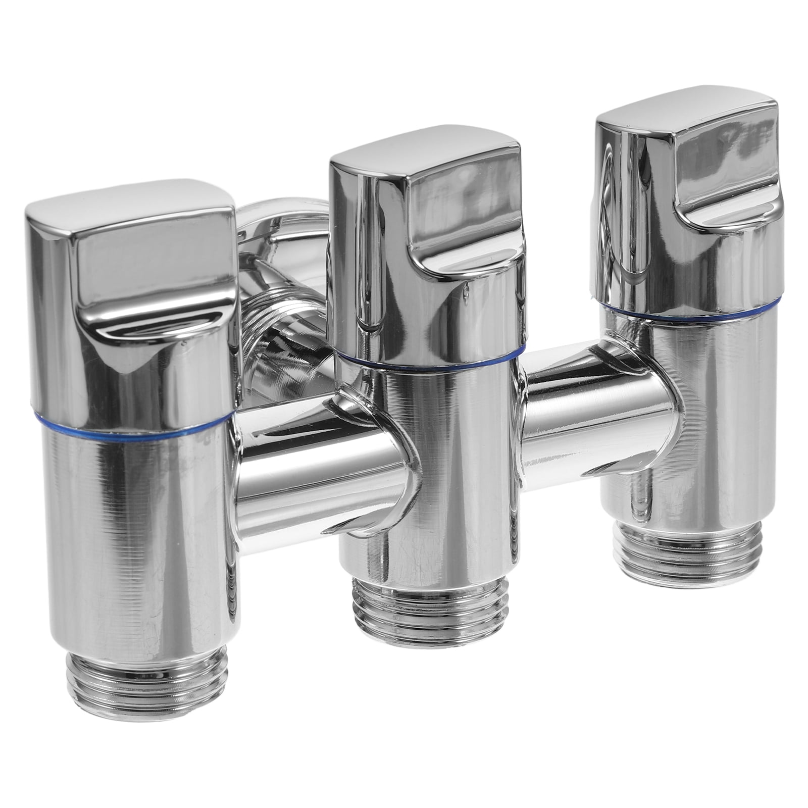 Faucet Diverter Valve 3 Way Diverter Valve 1/2 Inch Inlet Outlet For ...