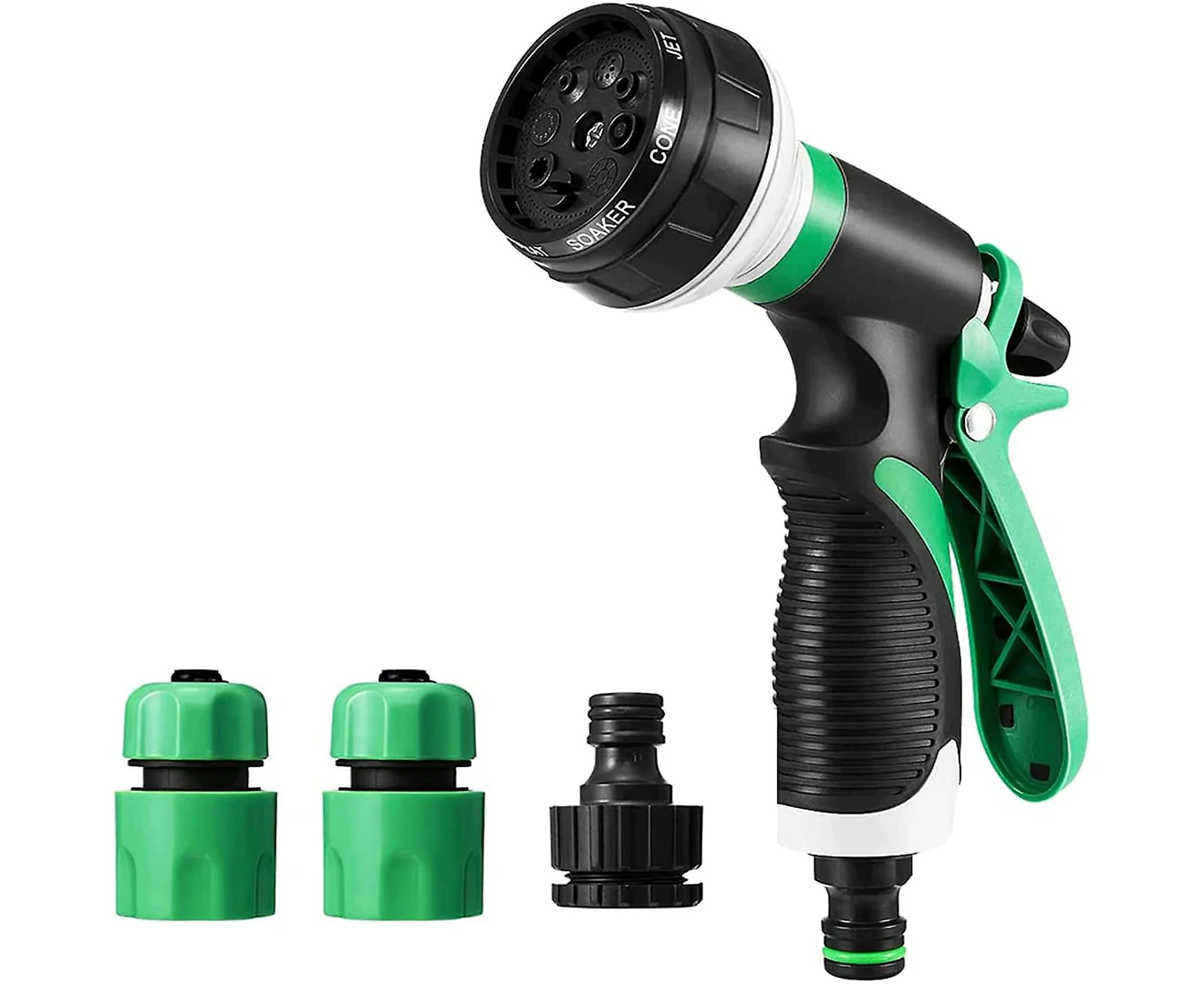 Garden Hose Spray Gun, Adjustable Patterns Hose Pipe Spray Gun High ...