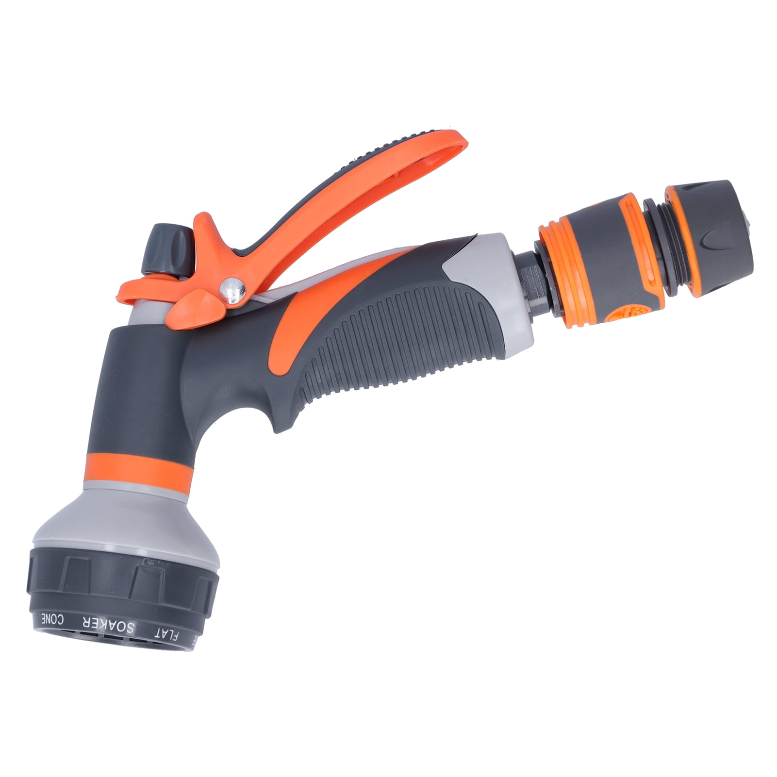 Garden Hose Spray Nozzle 8 Adjustable Patterns Water Sprayer High ...