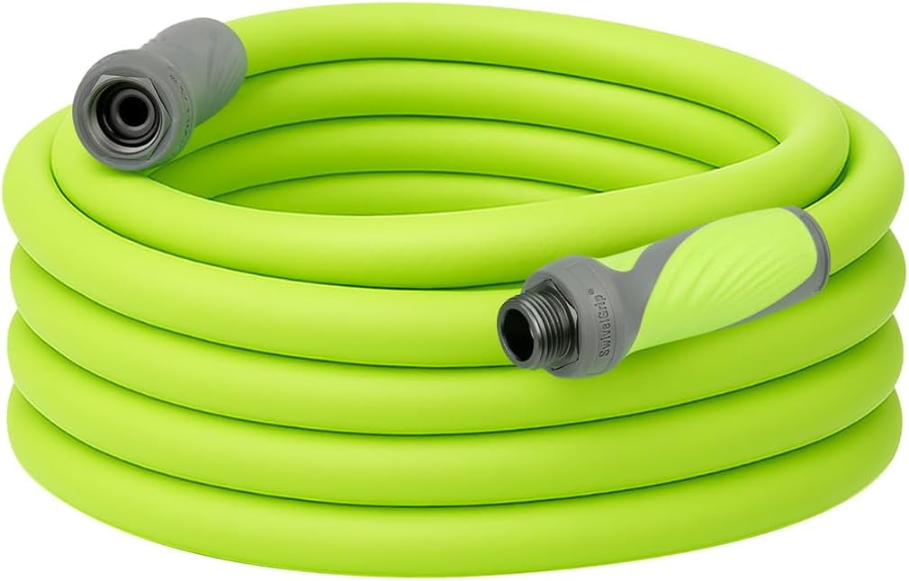 Garden Hose with SwivelGrip, 5/8 in. x 50 ft., Heavy Duty, Lightweight ...