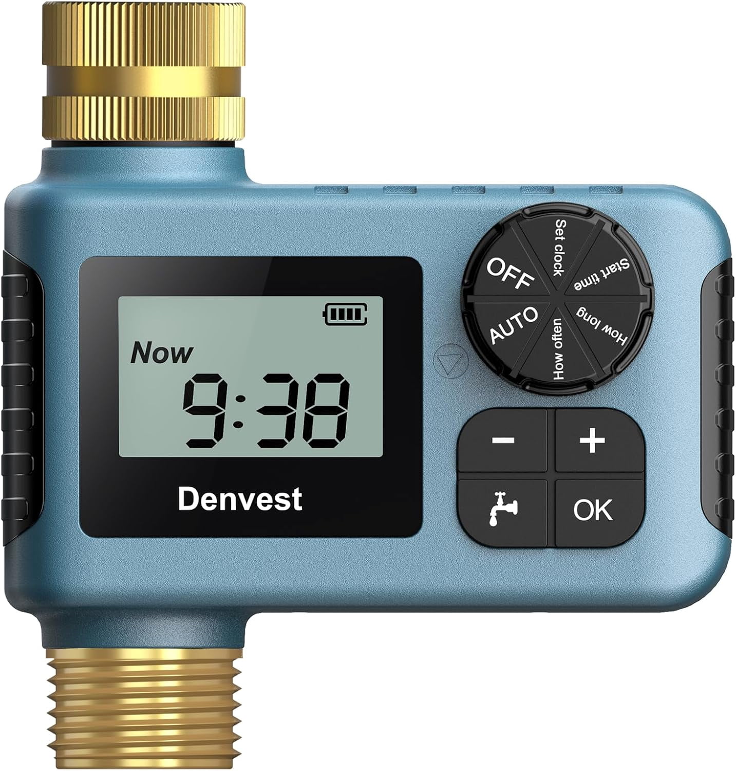 Garden Hose Timer with Brass Inlet & Outlet, Water Timer for Faucet ...