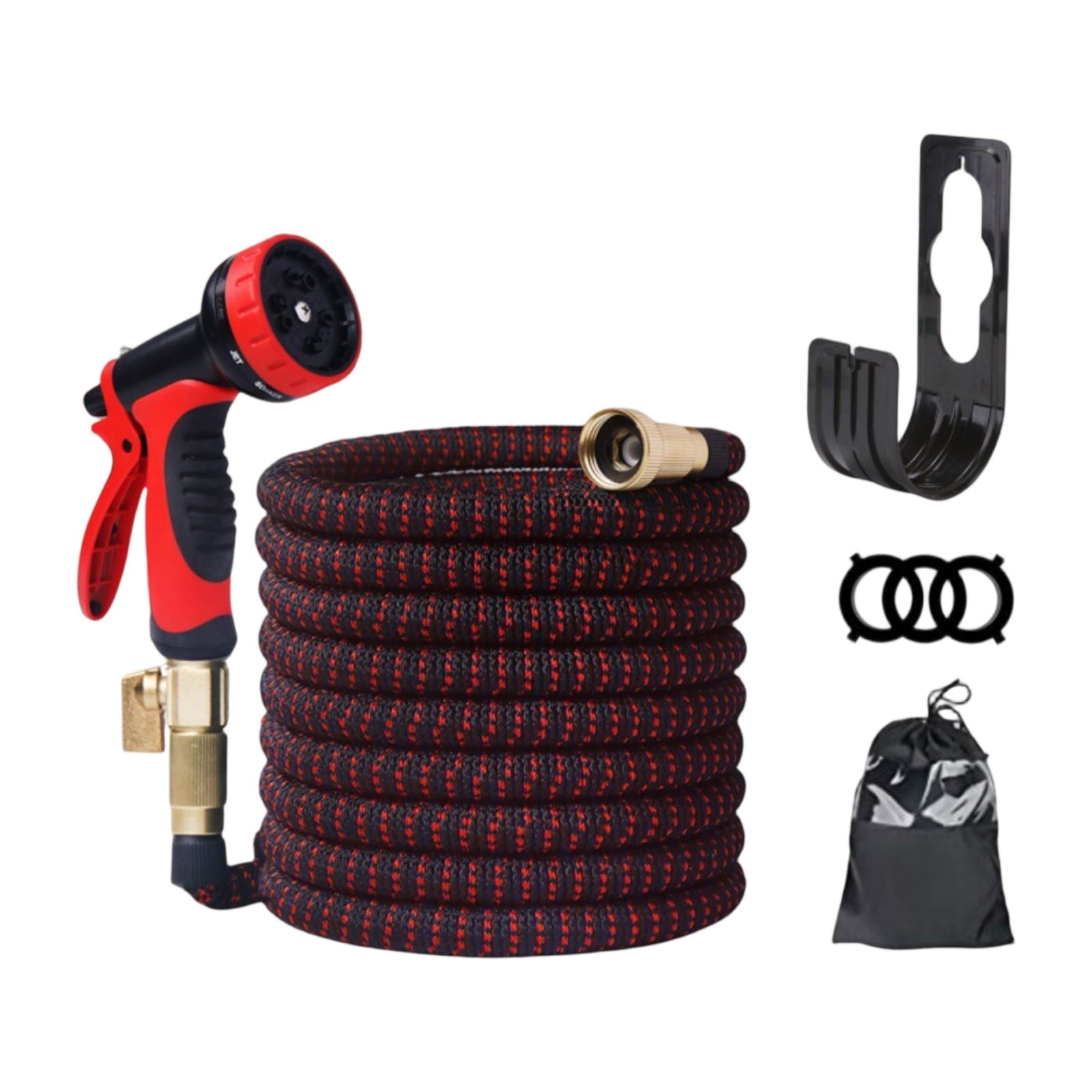 Garden Hose UV w/ Pocket Pivot, Expandable Garden Hose 125 FT w/8 ...