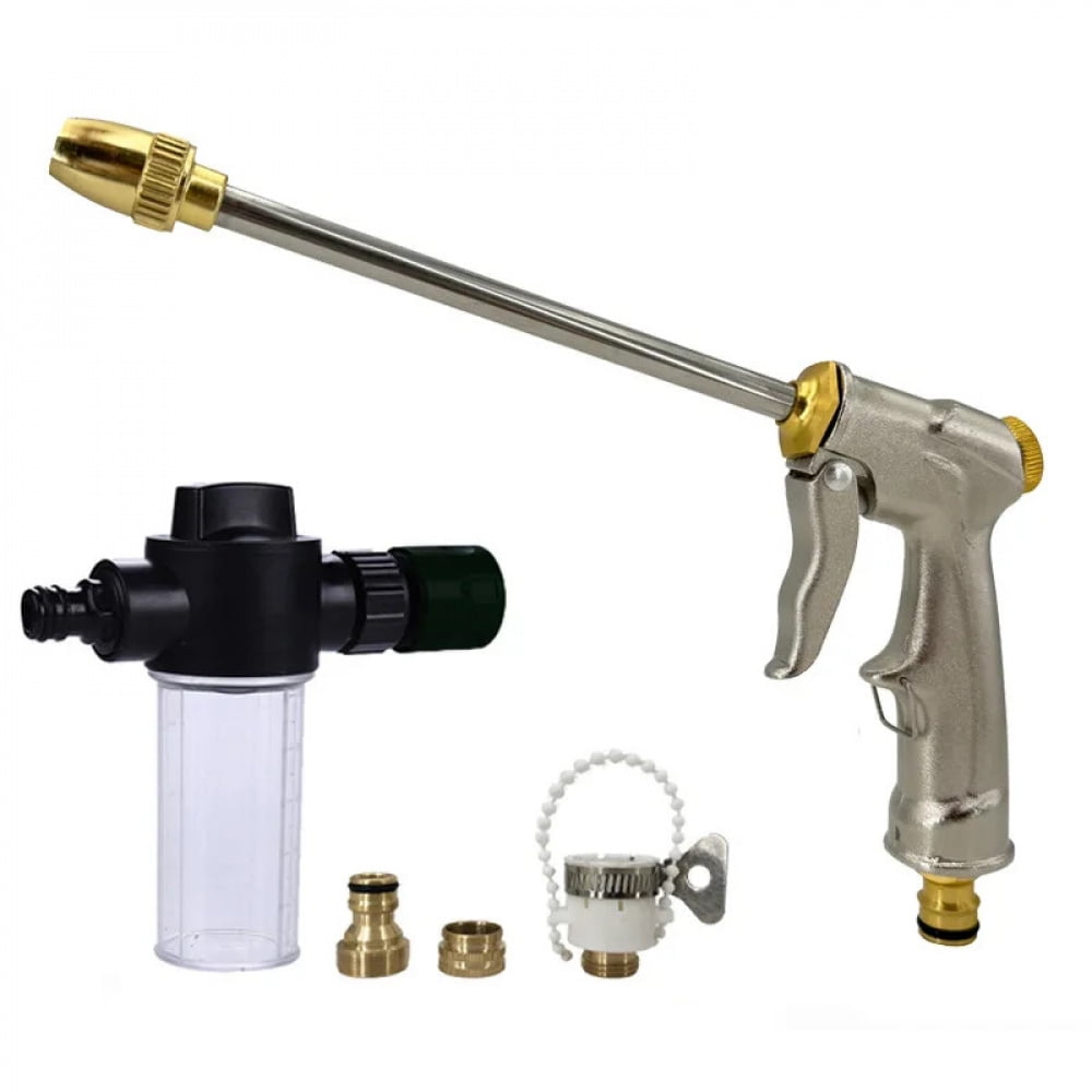 Garden Hose Water Gun Car Washing Water Gun High-Pressure Water Gun ...