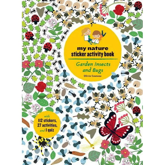 Garden Insects and Bugs: My Nature Sticker Activity Book, (Paperback ...