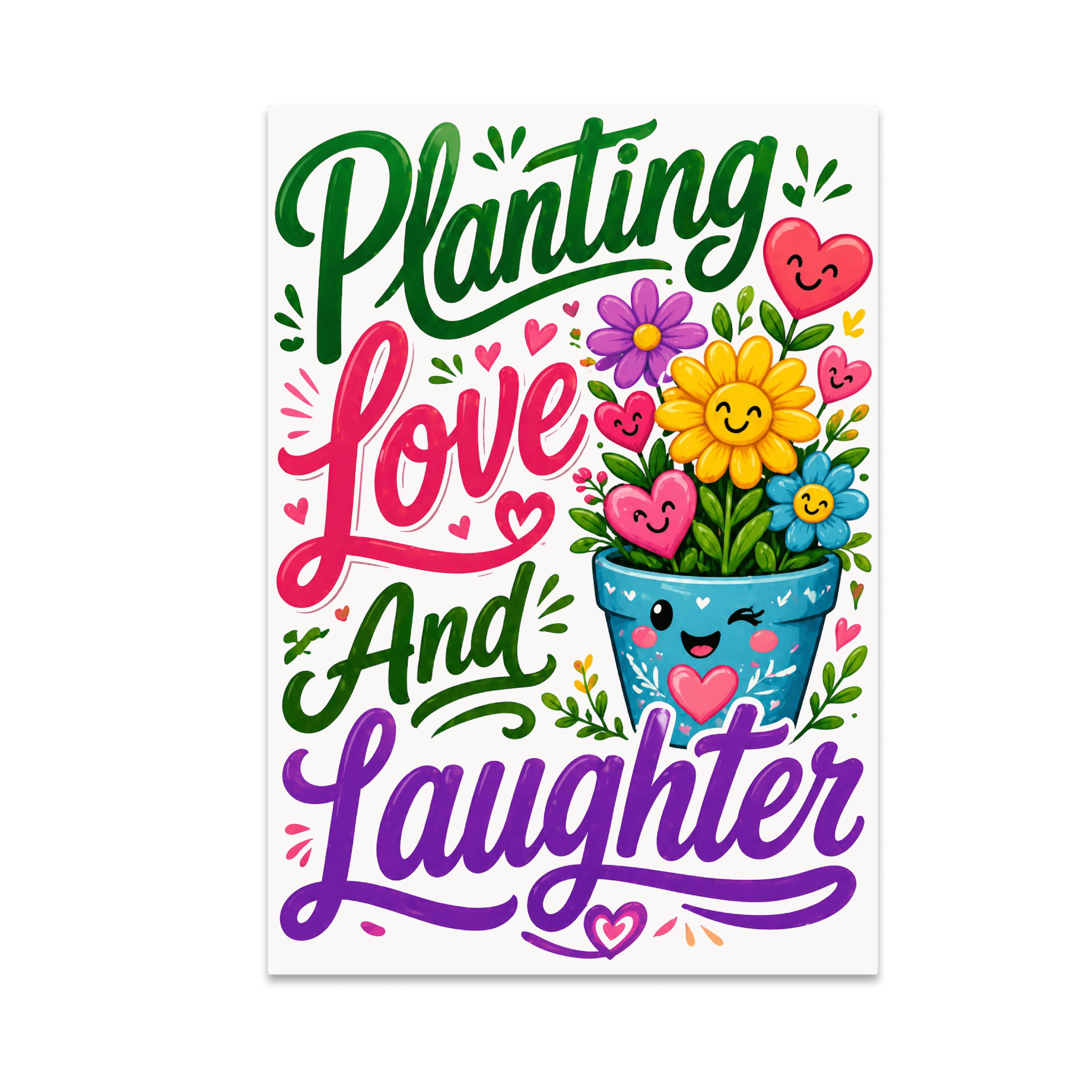 Garden-Inspired Wall Decor - Plant Enthusiast - 13x19 Poster Print ...