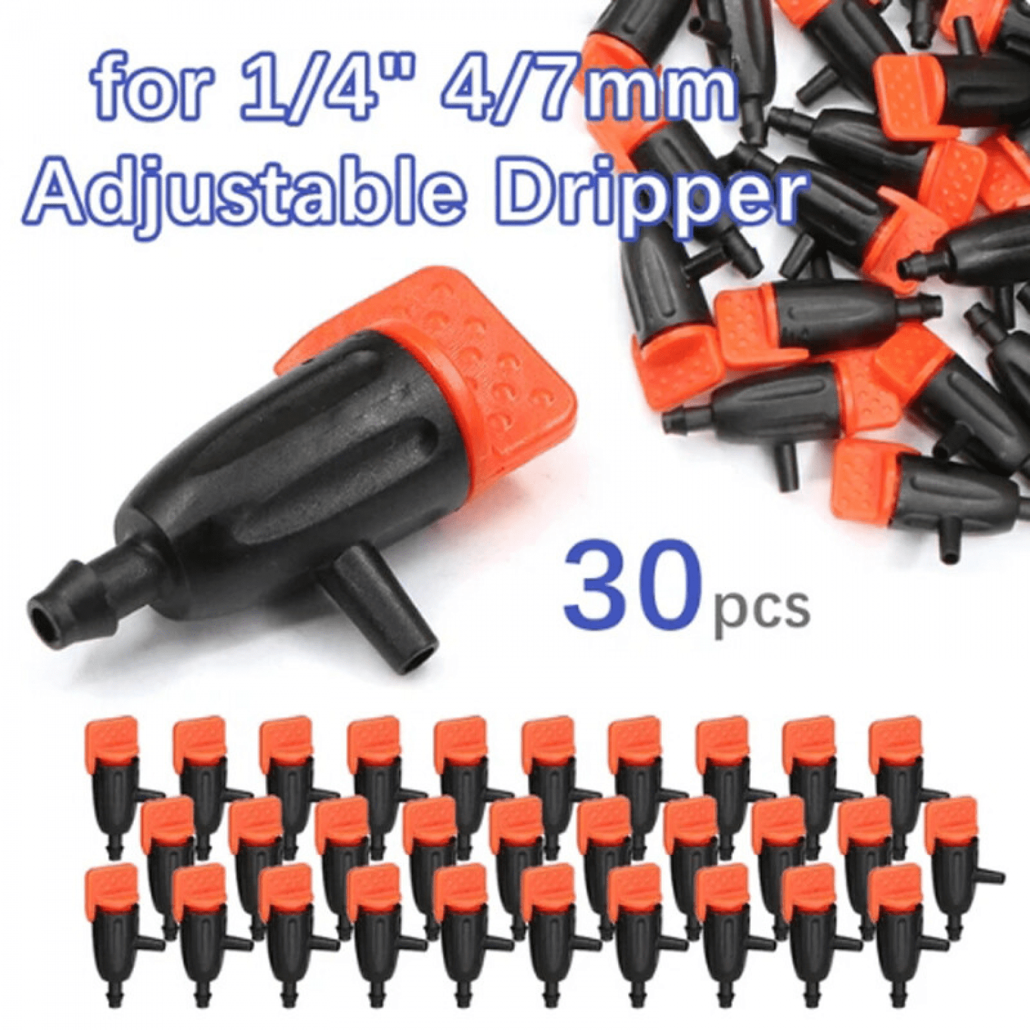 Garden Irrigation Dripper Adjustable Drip Emitters Watering Dripper ...