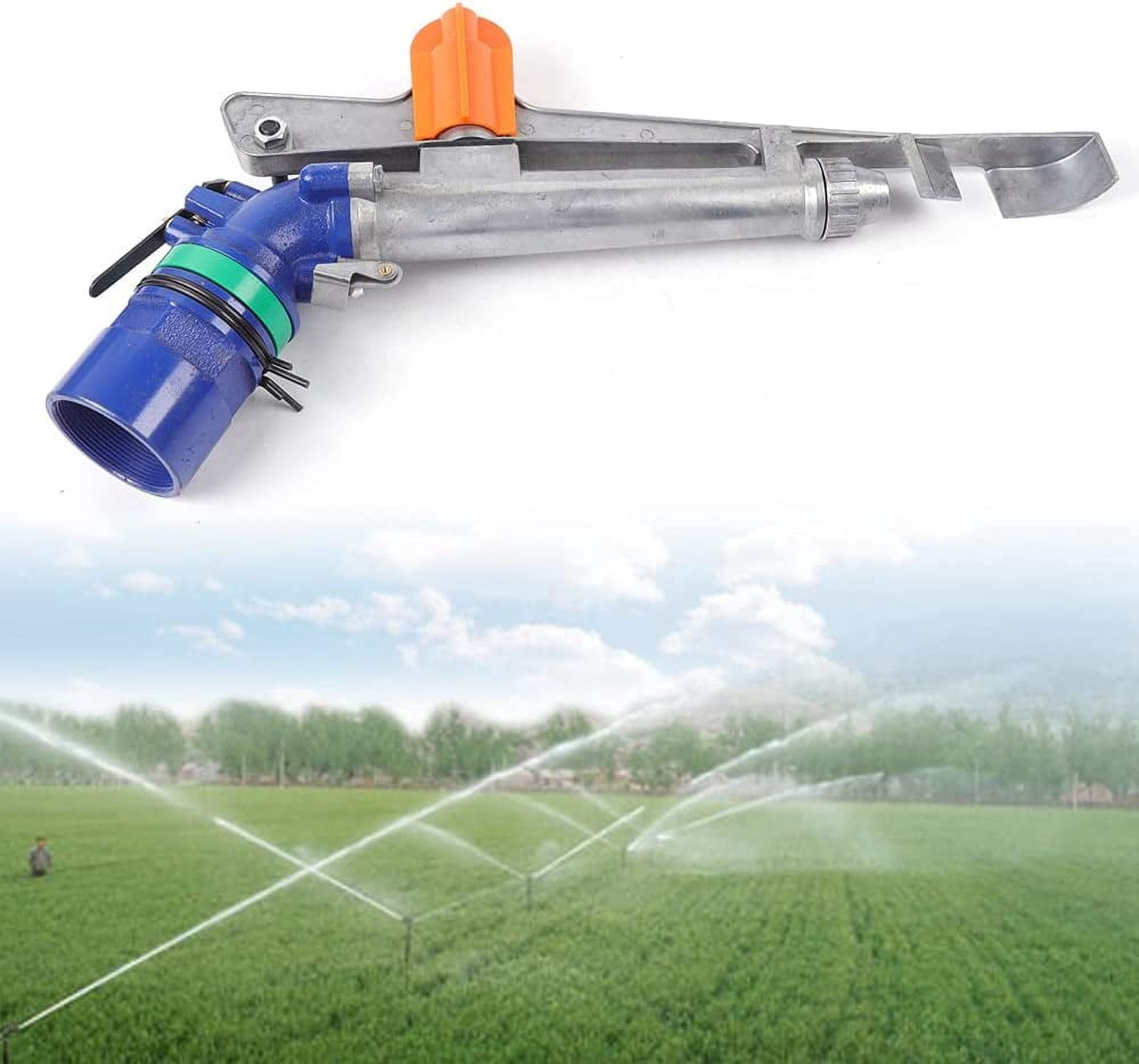 Garden Irrigation Sprinkler Large Impact Area Water Spray Gun 360 ...