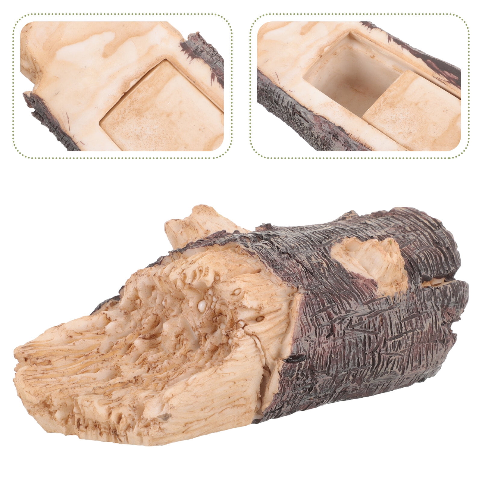 Garden Key Hider Outdoor Spare Key Hider Stump Key Saving Box Fake ...