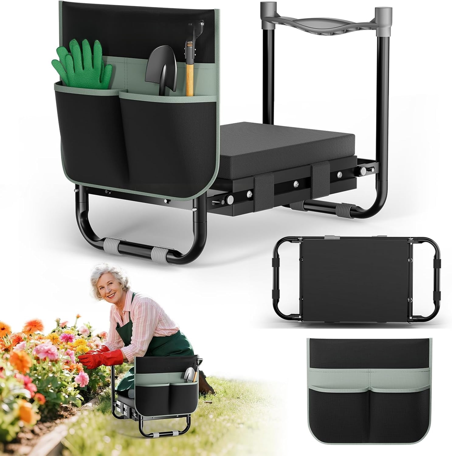 With Handles SCREWFIX Patented Garden Kneeler And Seat Heavy Duty ...