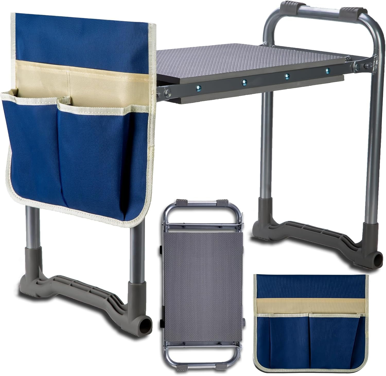 Garden Kneeler Seat Garden Bench Multifunction Garden Stools with Tool ...