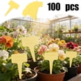 Garden Labels,Herb Markers,100Pcs T-Type Plastic Waterproof, Outdoor ...