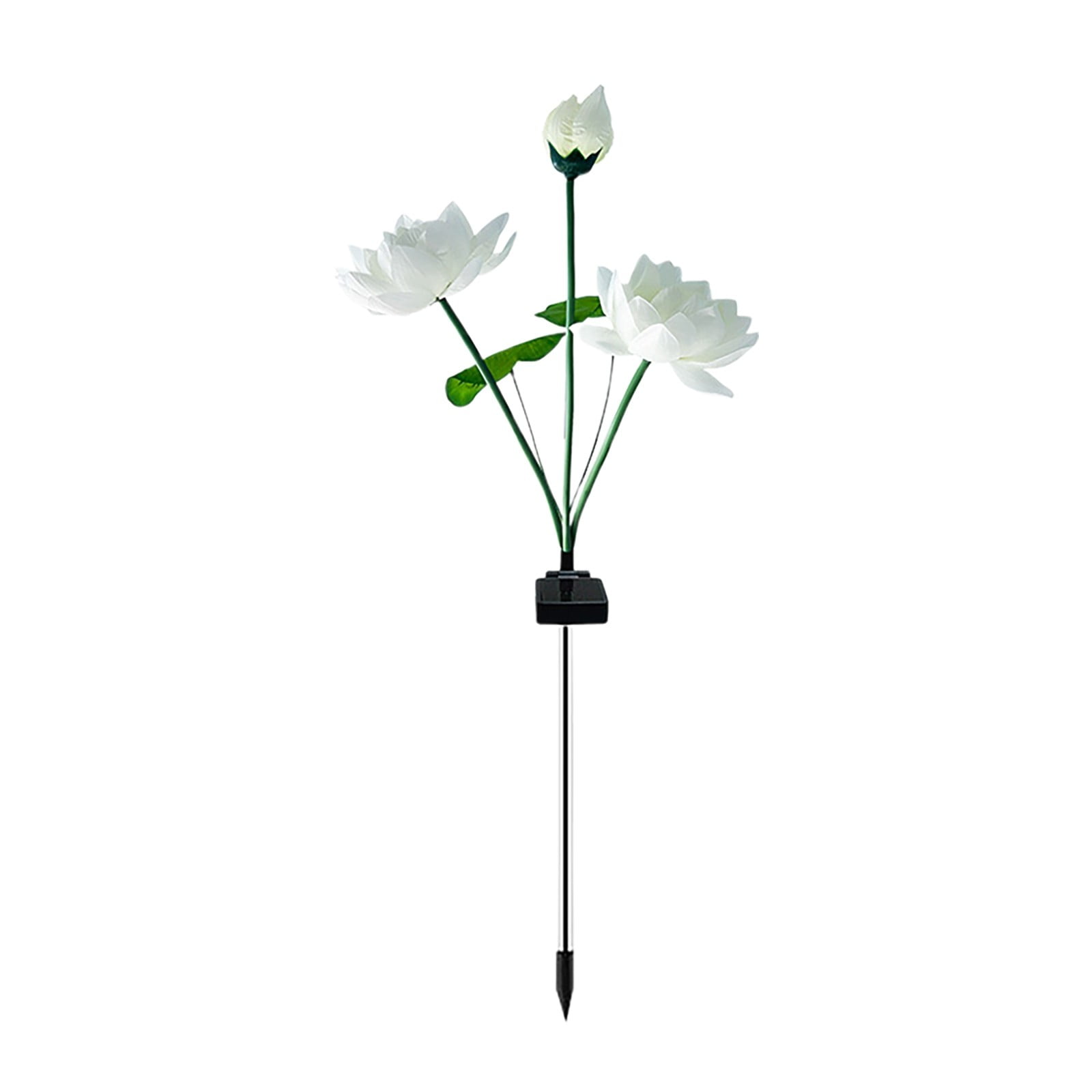 Solar Powered LED Floral Garden Lights Outdoor Decorative IP65 for Yard ...