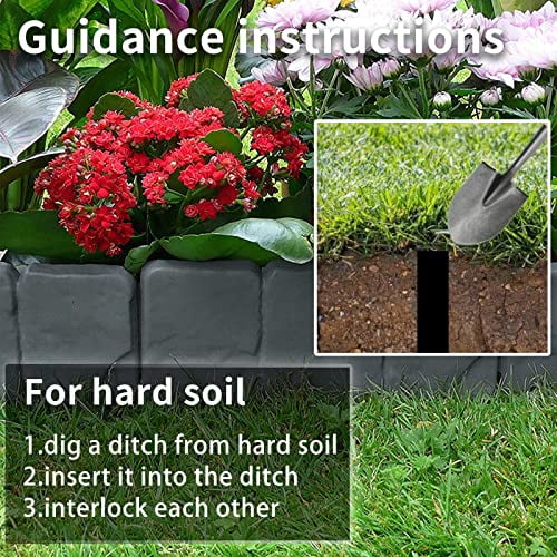 Garden Landscape Edging Border, Garden Borders and Edging for ...