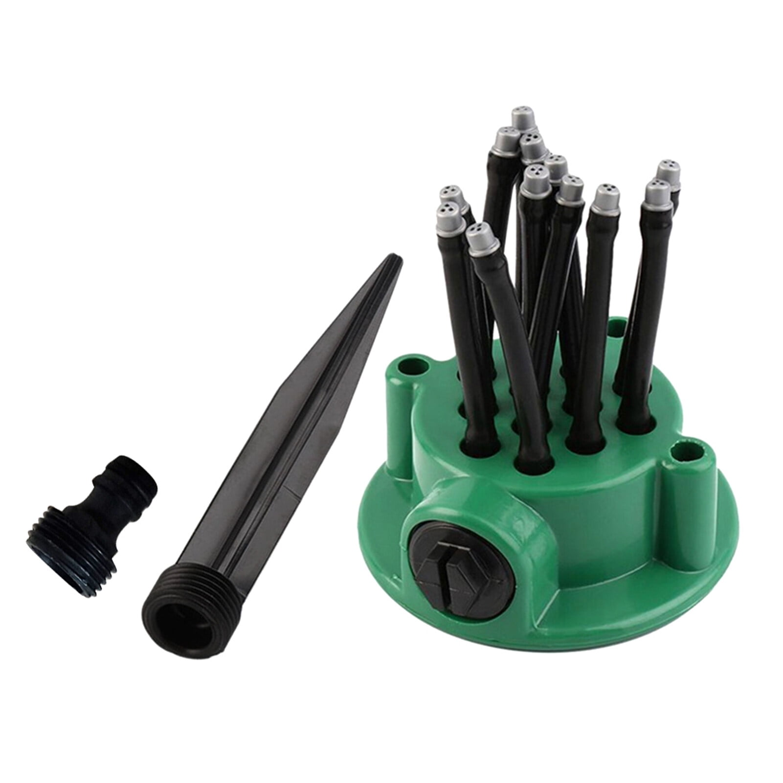 Garden and Lawn Flower Sprinkler 360 Degree Automatic Rotary Spray ...