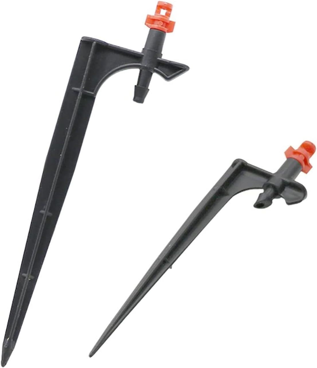 Garden Lawn Sprinkler Irrigation System 250 Sets of Spiked Atomizing Nozzle Kits 10.5 Cm/14 Cm ...